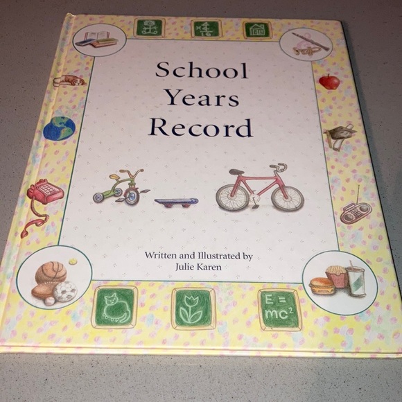 Vintage | Other | School Years Memory Book Nursery To Graduation ...